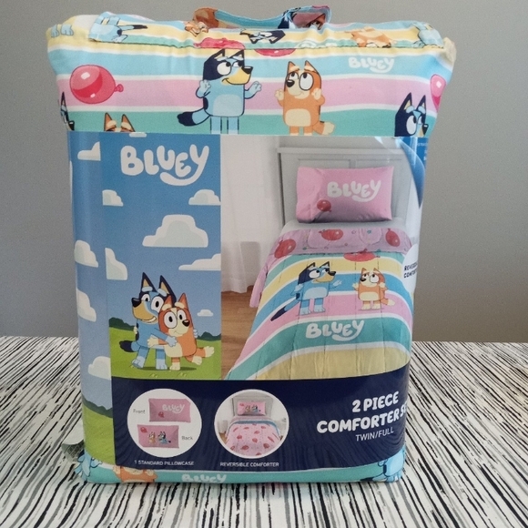 Disney | Other | Bluey 2piece Comforter Set | Poshmark